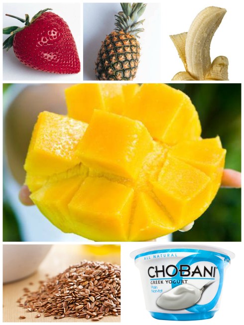 Mango Strawberry Pineapple Smoothie | KarmaFree Cooking