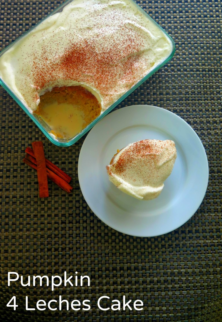 Pumpkin Tres Leches or is it Cuatro Leches??? | KarmaFree Cooking